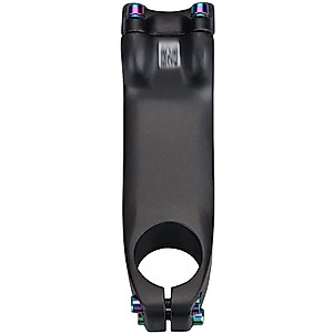 ZECHAO Full Carbon Lightweight Bike Handlebar Stem,6/17 Degree Positive Negative for 31.8MM Handlebar XC AM Mountain Road Bikes Stem Bike Stem (Color : 17 Degrees, Size : 130mm)