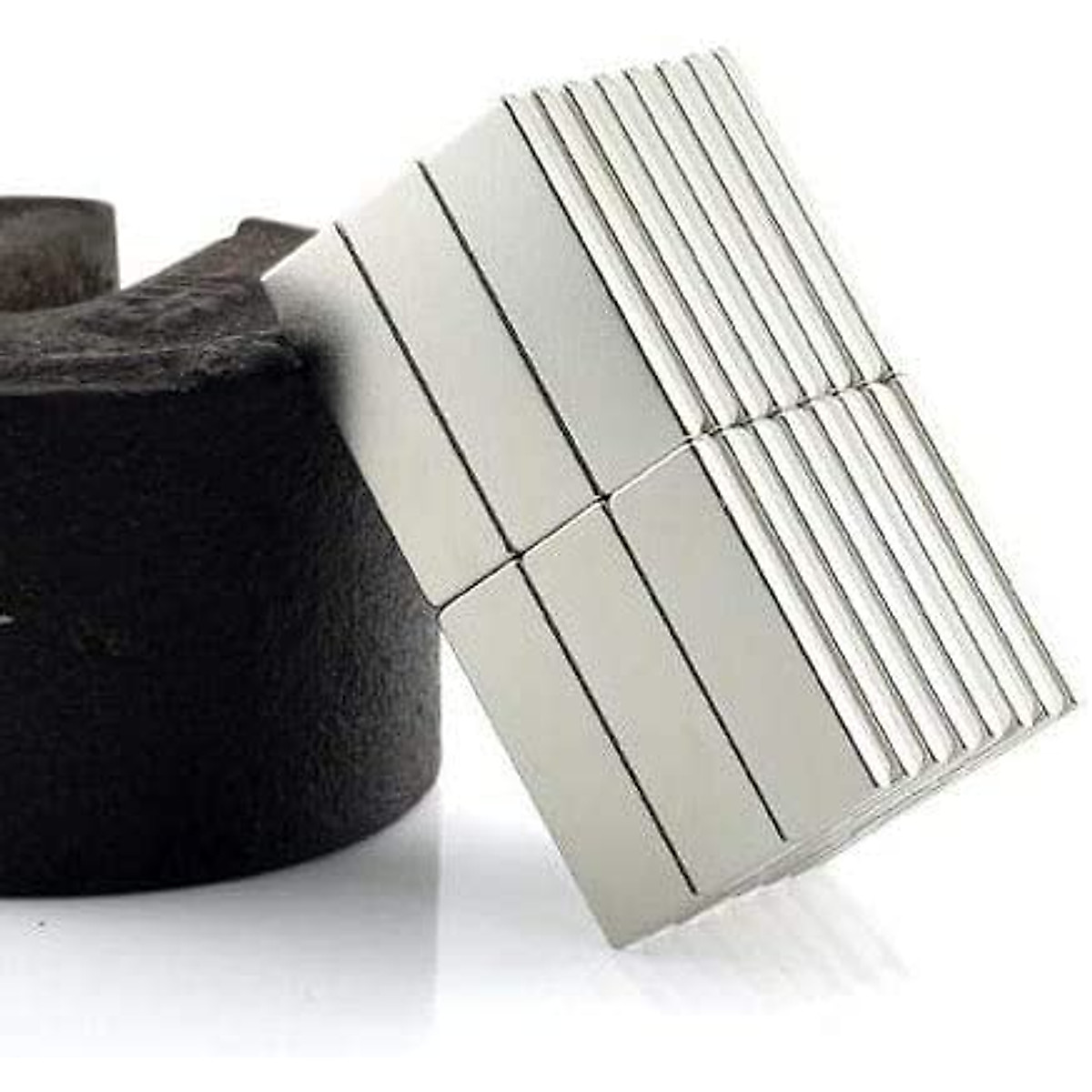 wotoy 75 Pieces 10x5x1mm DIY Personalized Multi-Use for Fridge Door Whiteboard Map Bulletin Boards Refrige Rectangle Magnets