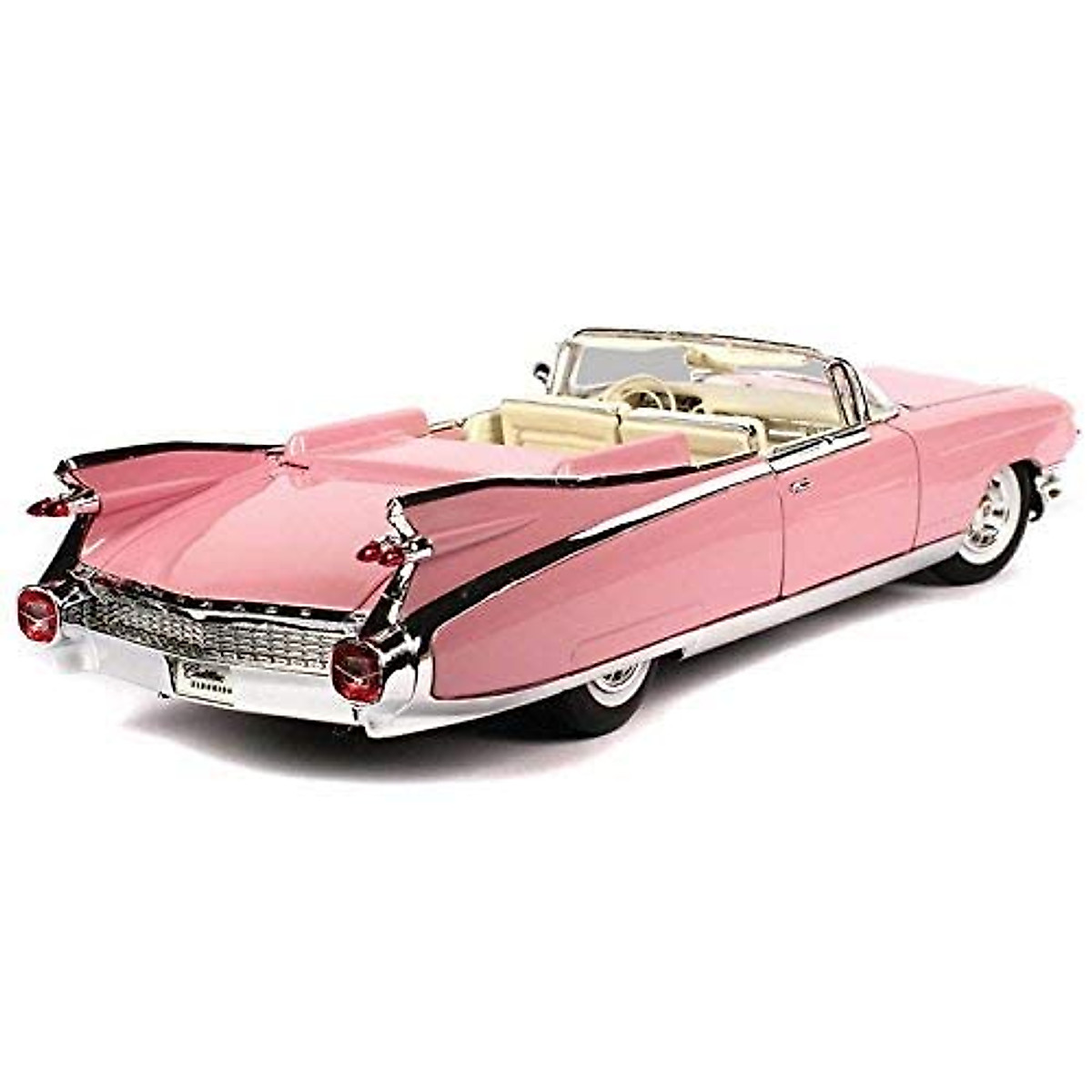 1959 Cadillac Eldorado Biarritz Convertible, Pink - Maisto Premiere 36813 - 1/18 Scale Diecast Model Toy Car by Maisto