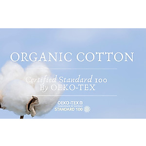 Cute New York Organic Muslin Swaddle Blankets for New Born Boys Girls (Single White)