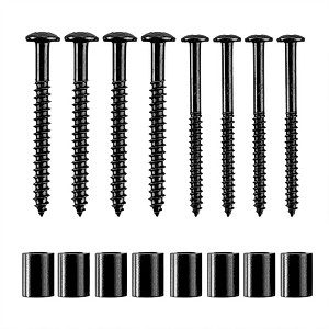 Hooke Road Wrangler Tail Light Covers Rear Taillight Euro Guard Black Light Cage fit for 2007-2018 Jeep Wrangler JK & JKU Unlimited - Pair