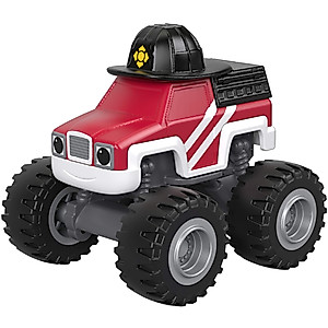 Fire Rescue Firefighter is a freewheeling collectable Blaze and the Monster Machines vehicle with die-cast body, thick racing tires, and metal axles for fast-rolling speed!