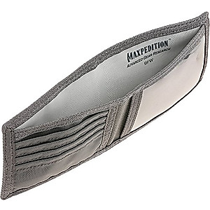 MAXPEDITION BFW Bi Fold Wallet, Black, 9x0.125x4