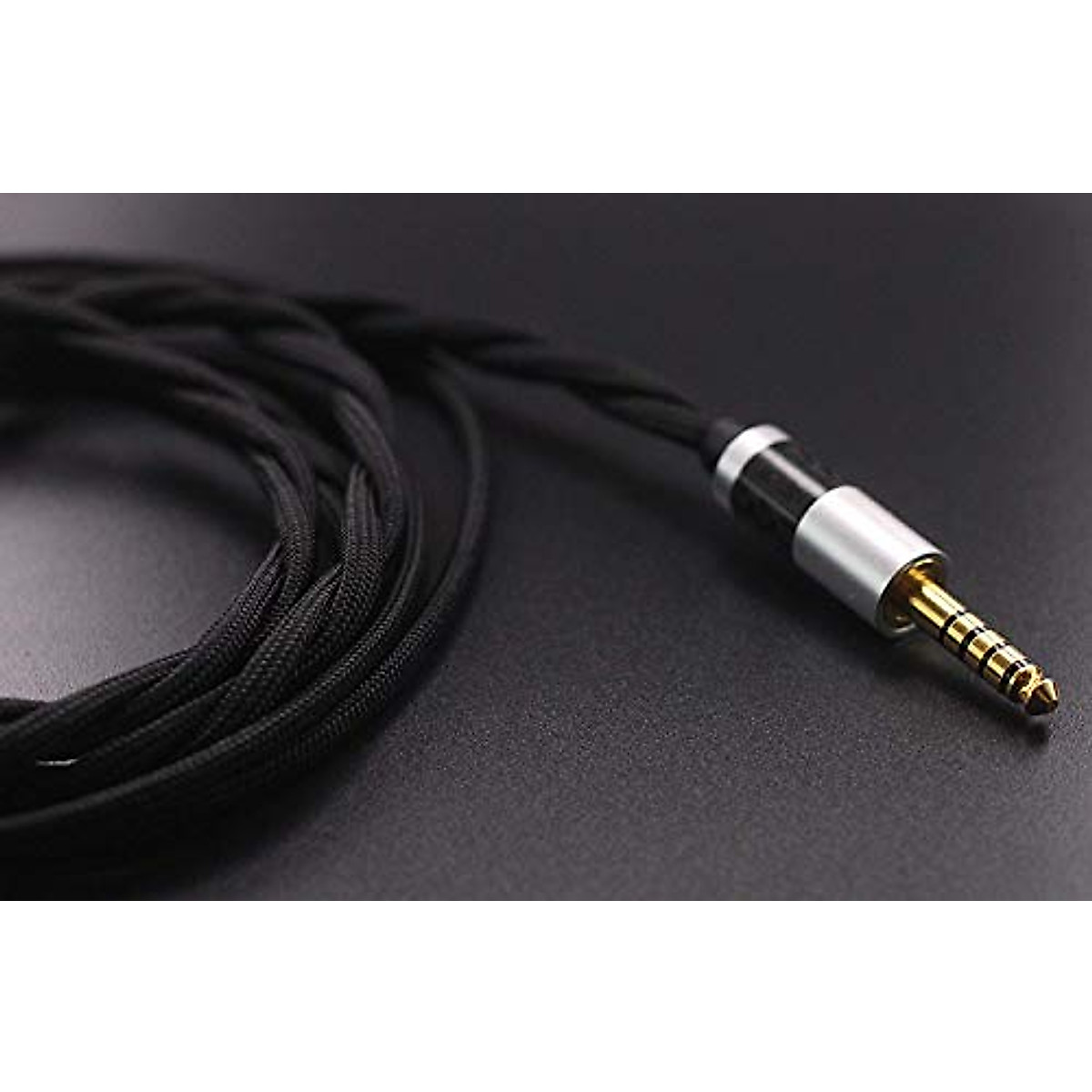 KK Cable H-PW WM1A/1Z, NW-ZX300A, PHA-2A 4.4MM Male Balanced for HD580, HD600, HD650 etc. Headphones Replacement Cable, Audio Upgrade Cable. (1.5M/4.9ft)