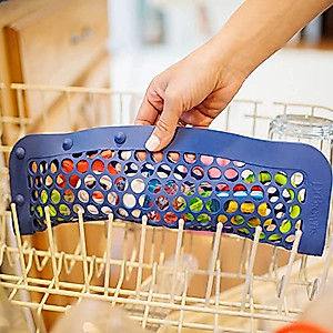 Dr. Brown's Baby Bottle Dishwasher Basket and 100% Silione Dishwasher Bag, for Standard Baby Bottle Parts, Pumps, Pacifiers and More