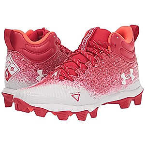 Under Armour Men's Spotlight Fran 2.0, Red (600)/White, 16 Medium US