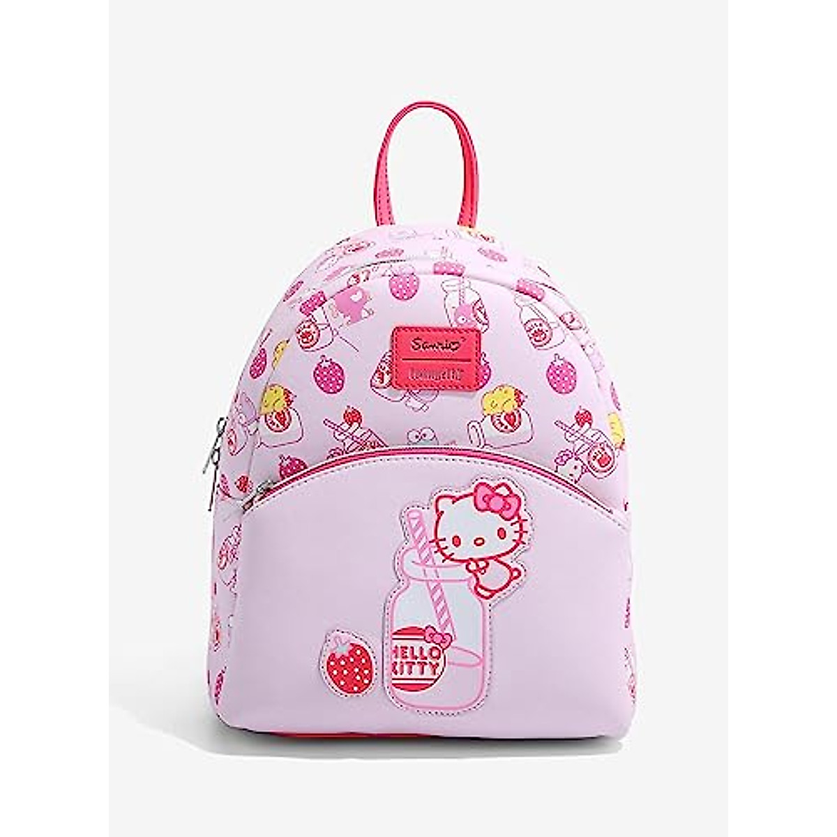 Loungefly Hello Kitty Strawberry Milk Mini Backpack