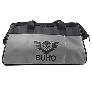 USB Lithium Screwdriver Bundle with Ryobi Cordless Screwdriver, USB Lithium 2.0 Ah 4-Volt Lithium-ion Rechargeable Battery, USB Charging Cable, Multipurpose Drill Bit Set and 16 Inch Buho Tool Bag