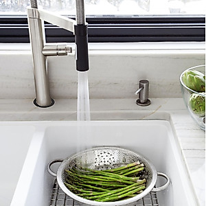 DOITOOL Faucet Fixing Bracket 1 Set Faucet Mounting Nut and Washer Faucet Lock Nut Faucet Mounting Kit Stainless Steel Kitchen Faucet Fastener Accessories for Kitchen Tap Sink Replacement Repair