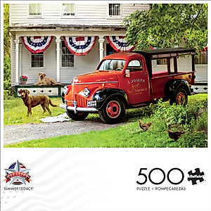 Buffalo Games - Greg Giordano - Summer Legacy - 500 Piece Jigsaw Puzzle for Adults Challenging Puzzle Perfect for Game Nights - Finished Puzzle Size is 21.25 x 15.00