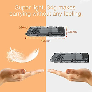 Ludex Airsoft Speed Loader 6mm BBS Pellet 100 Rounds Capacity Airsoft Magazine Fast Quick Loader with Adapter