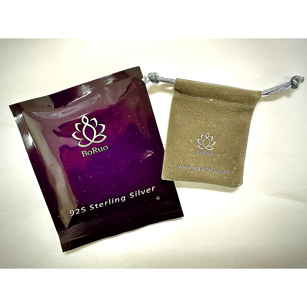 BORUO Sterling Silver Earrings, Celtic Knot Dangle, 925 Metal Type, Good Luck Irish Design for Women