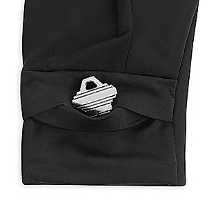 Gaiam Running Gloves Womens Cold Weather Touchscreen Compatible - Warm Winter Running Gear for Women - Walking, Running, Hiking, Biking/Cycling, Workout, Exercise/Fitness (S/M)