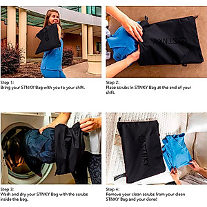 STNKY Bag Pro - Laundry Bag - Wash Bag for Health Workers, Sports, Fitness & Travel
