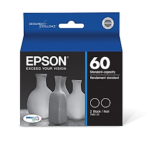 Epson T060120-D2 DURABrite Ultra Dual Black Standard Capacity -Cartridge -Ink