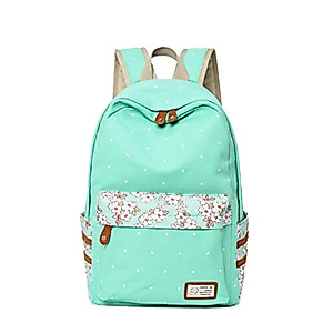 Duuloon Students Casual Classic Basic Lightweight Backpack Gudetama Canvas Travel Backpack School Bookbag