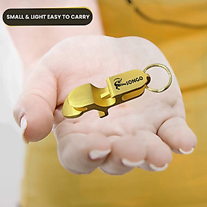 Songo Metal Full Send Shotgun Tool for Bottle Opener Keychain Nelk Boys
