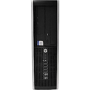 HP EliteDesk 8200 Business Desktop PC - Intel i7, 16GB Ram, 500GB SSD, Windows 10 Pro 64bit, New 24 Monitor, RGB Productivity Bundle (Renewed)