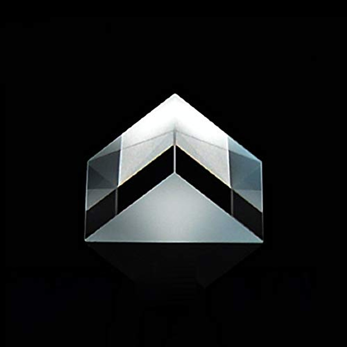 Coherny Optical Glass Triangular Prisms Right Angle Isosceles Prisms Lens Optical K9 Glass Material Testing Instrument