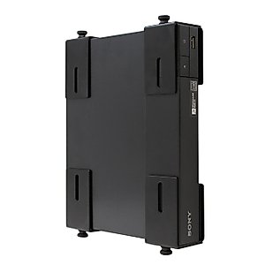 HumanCentric Adjustable Device Wall Mount, Cable Box Mount and Modem Mount, Adjustable Wall Mount for Small and Wide or Narrow Devices like Cable Boxes, Modems, DVD Players Mount on the Wall Behind TV