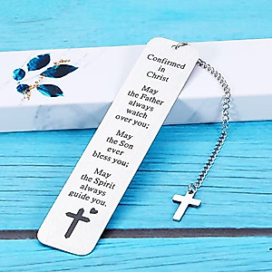 Confirmation Gifts for Teen Boys Girl Son Daughter Godson Goddaughter Godchild Confirmation Gifts Confirmed in Christ Baptism Gifts for Adult Women Men Christening Gifts