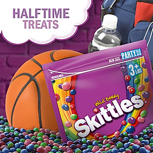 SKITTLES Wild Berry Fruity Candy 50 Ounce(Pack of 1) Party Size Pouch