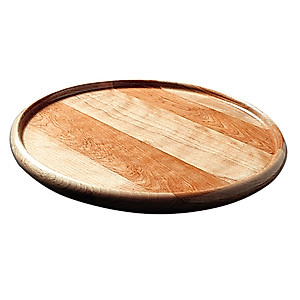 Catskill Craftsmen Wood Lazy Susan with Lip