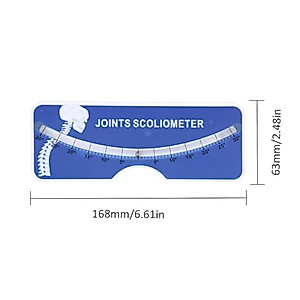 Scoliometer 0-30° For Diagnosis Of Back And Spine Scoliosis