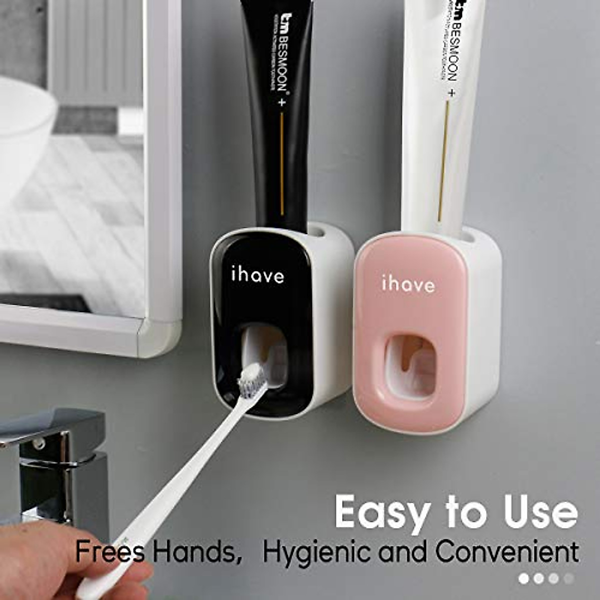 iHave Toothpaste Dispenser Bathroom Decor, Smart Home Products Bathroom Accessories
