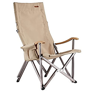 ICECO Hi1600 Folding Camping Chairs for Outside, High-Back Heavy Duty Camping Chair for Adults, Portable Chairs with Shoulder Strap for Outside, Patio, Living Room, 600 LBS, 10 Year Warranty