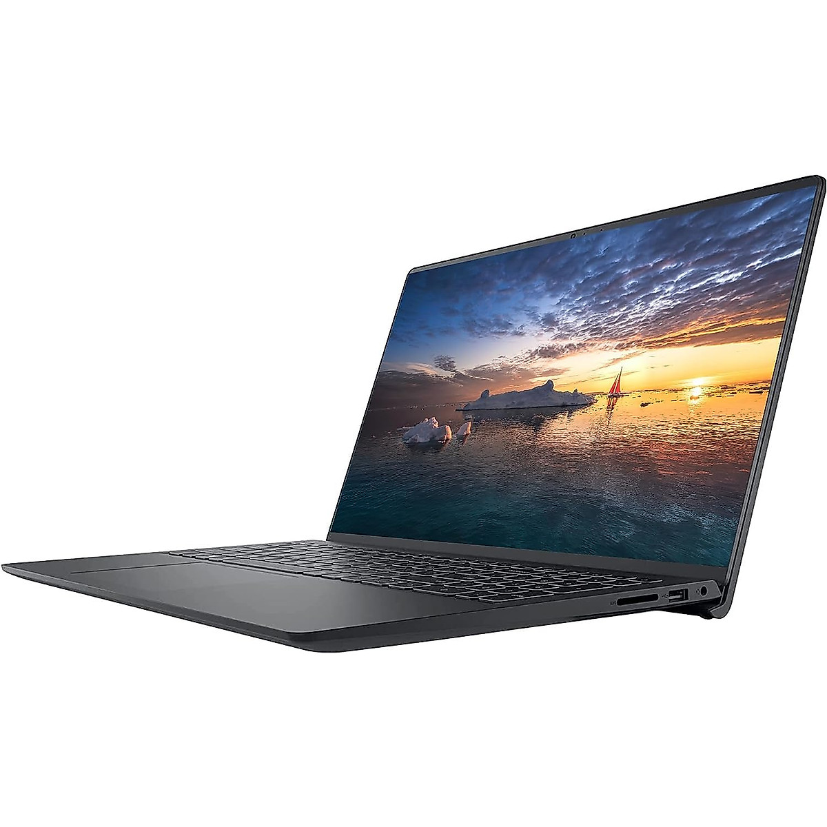 Dell Inspiron 3515 Business Laptop, 15.6''HD Display, AMD Ryzen 5 3450U, Windows 11 Pro, 12GB RAM, 512GB SSD, HDMI, Wi-Fi, Bluetooth, Long Battery Life, SD Card Reader, Carbon Black