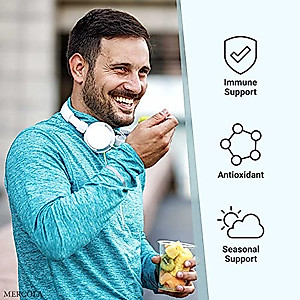 Dr. Mercola Vitamin C-PAK with Quercetin, 500 mg Vitamin C Plus Quercetin, Zinc and Vitamin D3 Drink Mix, 30 Servings (30 Packets), Non GMO, Gluten Free, Soy Free