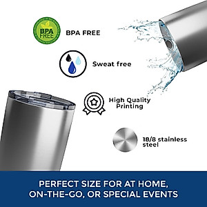 MDPrints Bee Gnome Tumbler, 20oz Stainless Steel Coffee Mug, Gifts for Women and Coffee Lovers (Custom Name Bee TM397)