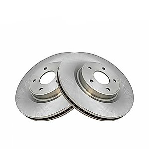 VIRAZE 2pcs Disc Brake Rotor Set Front Left Driver and Right Passenger Side Performance 986546783