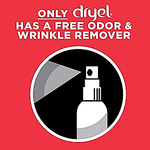 Dryel At-Home Mega Dry Cleaner Starter Kit, Includes Dry Cleaning Cloths and To-Go Stain Removal Pen - 14 Load Capacity