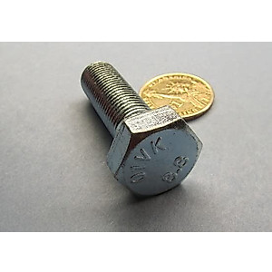 Class 8.8 Zinc Steel Bolts FT M14 x 1.5 mm x 45 mm Long 10 pcs