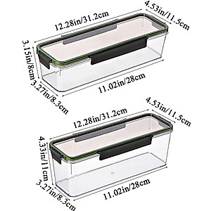 1PCS Pasta Storage Container,Transparent Storage Box Vegetable Storage Box Multipurpose Spaghetti Box for Kitchen(Short)