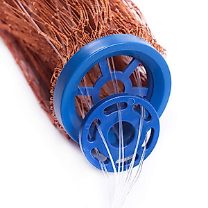 OTOEZ Fishing Net Cast Nets for Fishing 3Ft-8Ft Radius Saltwater Easy Throw Net Nylon/Tire Line 0.47/0.79 Inch Mesh Size for Bait Net Trap, with Sinker Aluminum Frisbee (8FT, Tire Line No Ring)