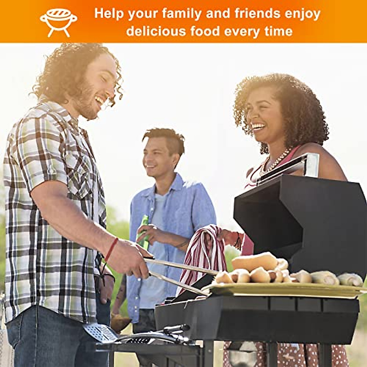 Hisencn 67060 Grill Heat Deflector for Weber Spirit II 200 and 300 Series, Spirit II E210, E220, E310, S210/220, S310/320 with Front Control, Stainless Steel Weber Spirit II Grill Parts