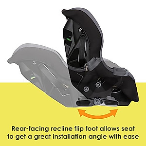Baby Trend Trooper 3-in-1 Convertible Car Seat, Dash Black