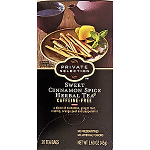 Private Selection Sweet Cinnamon Spice Herbal Tea Caffeine-Free 3 Pack
