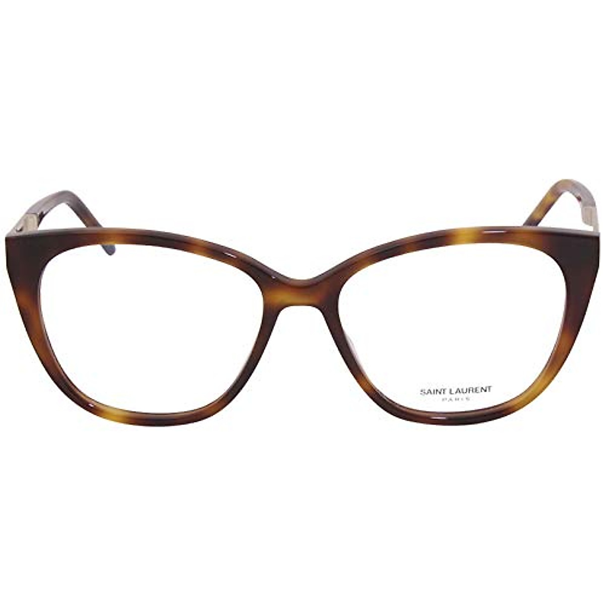Saint Laurent SL-M72 004 Eyeglasses Women's Havana/Gold Optical Frame 54mm