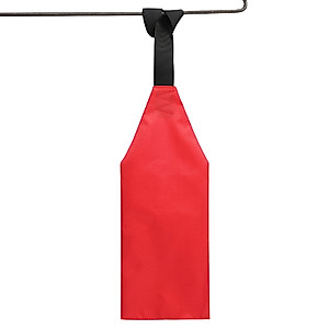 Lixada Red Safety Travel Flag for Kayak Canoes SUP Towing Warning Flag with Webbing (1 PCS)