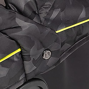 Diono Excurze Luxe Carrycot for Newborn Baby, Stroller Bassinet for Baby, Breathable Mattress for Comfortable Sleeping, Suitable from Birth, Black Camo