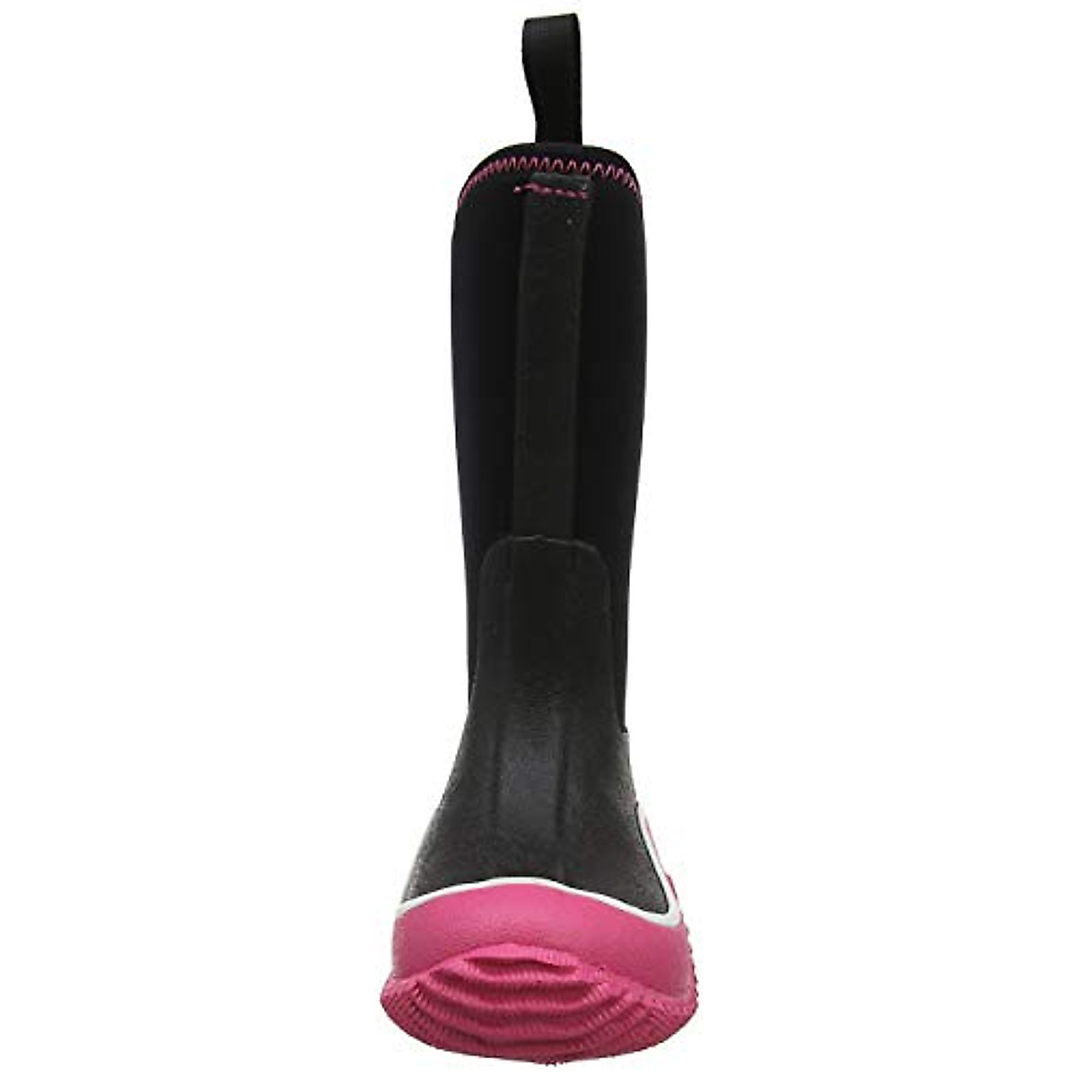 Muck Boots Hale Multi-Season Kids' Rubber Boot,Pink/Black,7 M US Big Kid