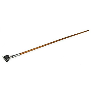 Carlisle FoodService Products 4585000 Wood Dust Mop Handle, 15/16" Diameter x 60" Length