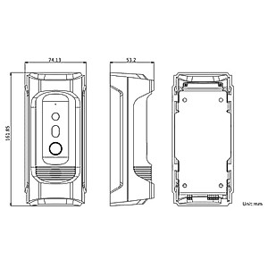 Hikvision DS-KB8113-IME1 2MP Outdoor IP Video Intercom Doorbell
