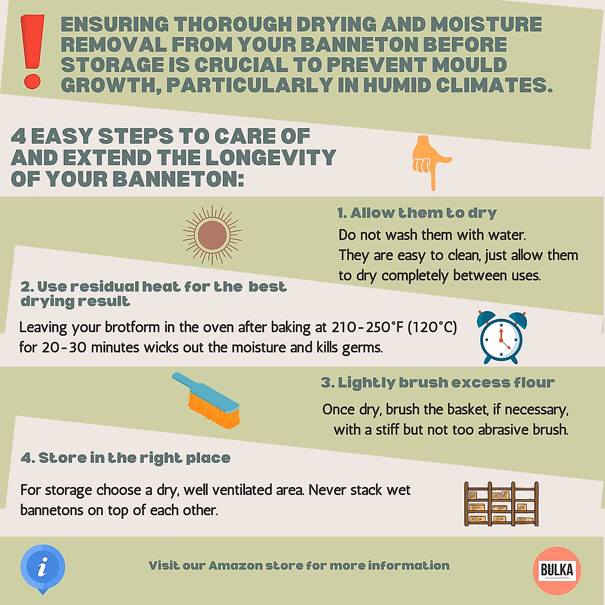 Bulka Banneton Bread Proofing Basket Spruce Wood Pulp Oval 1kg Waffle, Sourdough Proofing Basket – Proofing Baskets for Sourdough Bread Baking, Bread Proofing Bowl Non-Stick Brotform, Made in Germany.