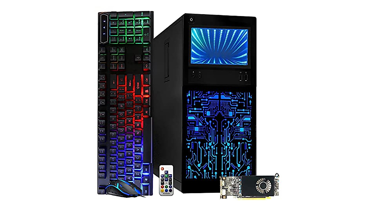 Gaming PC Desktop i7 with RX-550 - Powerful Performance