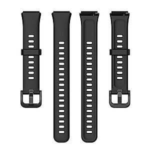 Compatible with Honor Band 7 Band 7 TPU Watch Straps - Quick Release Watch Bands Soft Waterproof Watch Strap for Men Women - for Smartwatches Straps Replacement